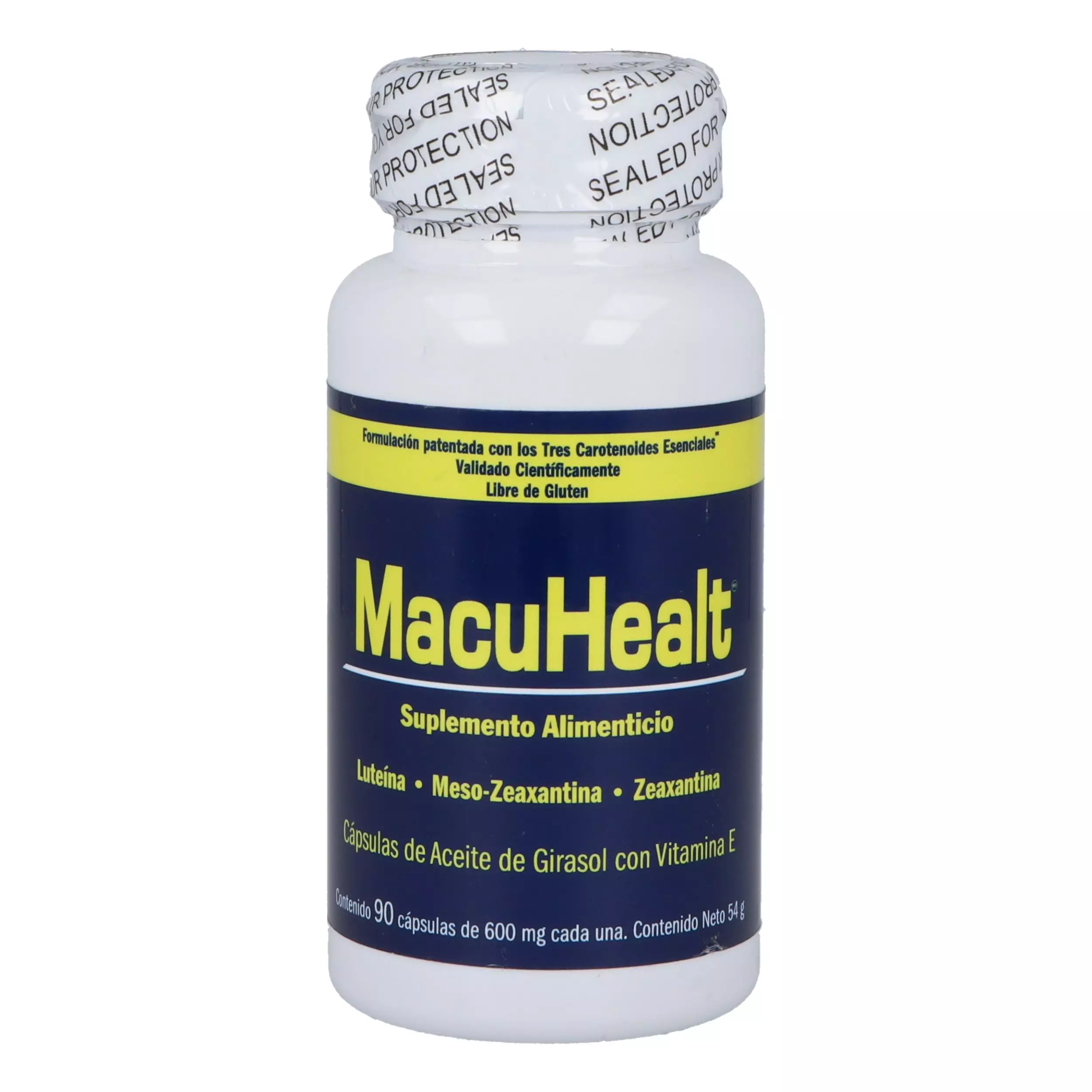 MACUHEALT C/90 CAPSULAS - Global Glaucoma Institute